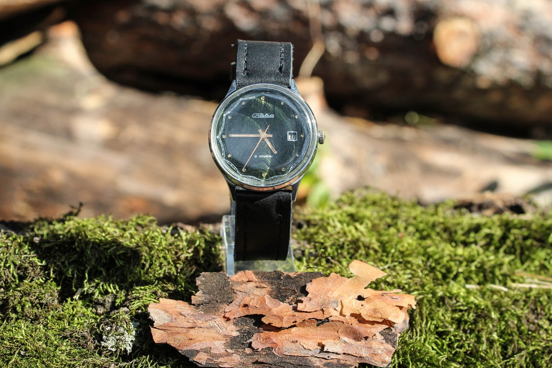 Slava Watch Mechanical Watch Soviet Watch Retro Watch Made in Ussr Rare ...