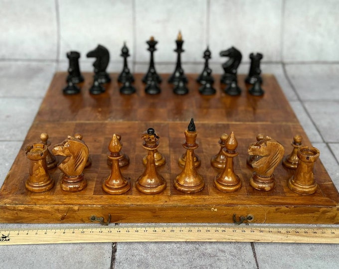 Soviet Latvian Chess Set "zvezda" Made Famous by the Movie "queen's ...