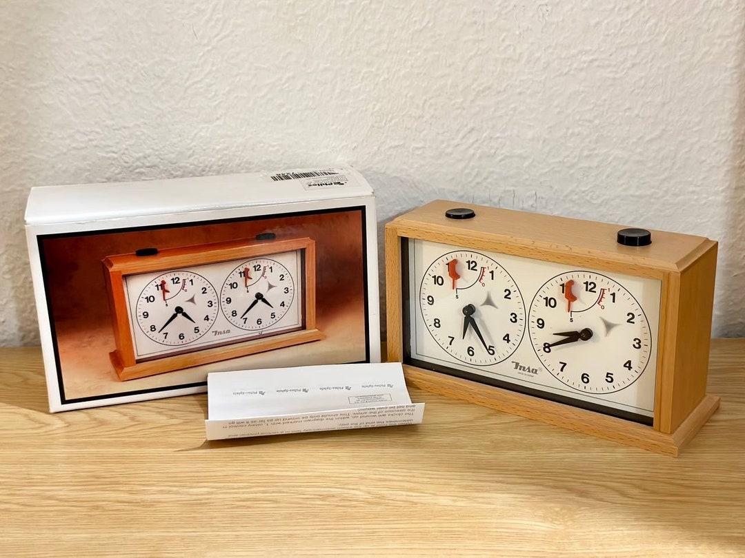 Insa Mechanical Chess Clock, Blitz-friendly, Yugoslavia 1980s Vintage ...
