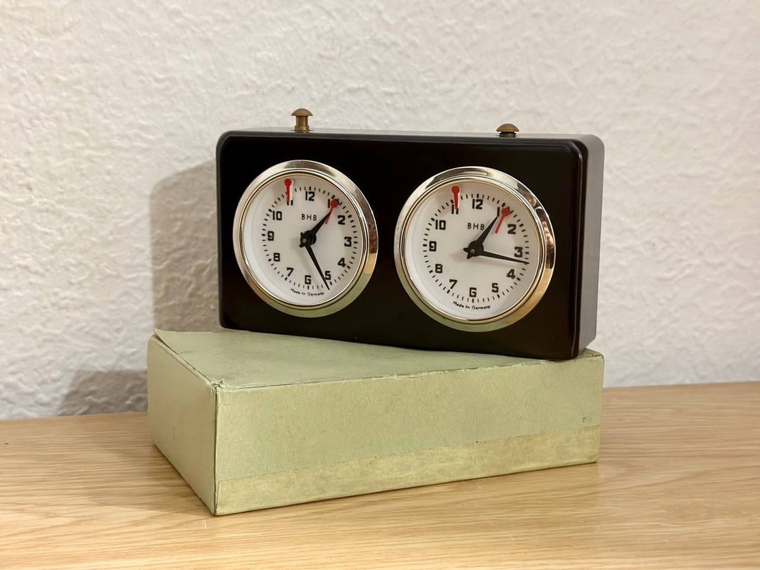 Rare Germany Chess Clock in Box BHB 50s Vintage in Great Condition Like ...