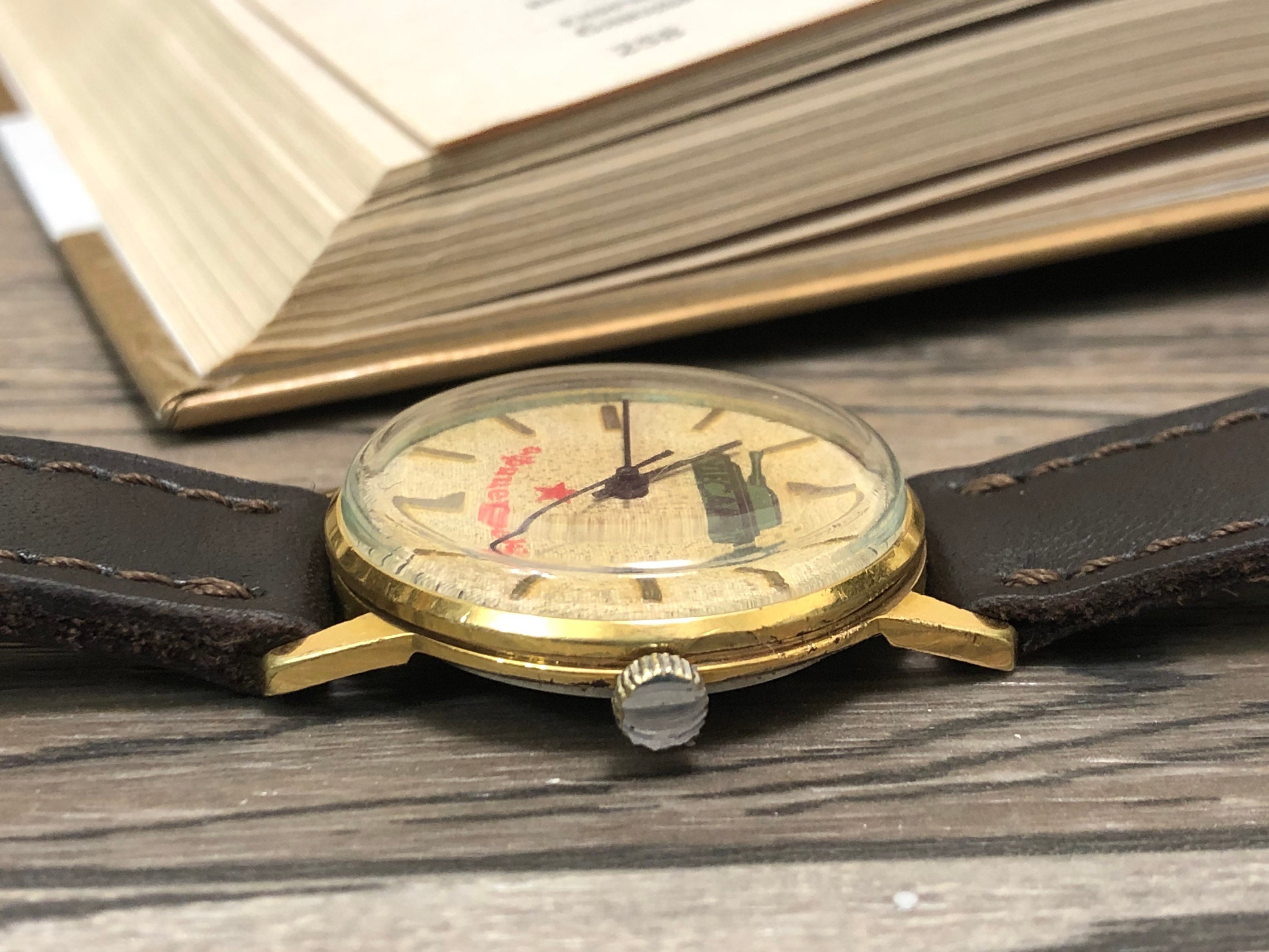Soviet watch Raketa gold plated Officer watch with tank | Etsy
