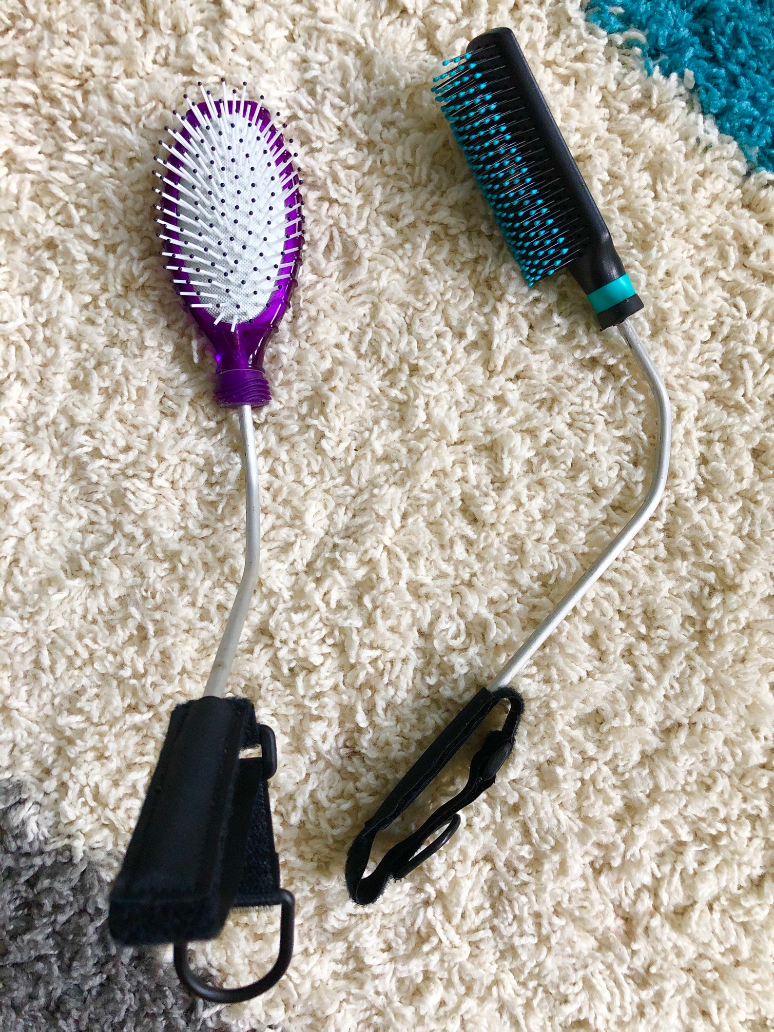 Adaptive Paddle Brush with Velcro hand straps | Etsy Adaptive Paddle Brush with Velcro hand straps | Etsy