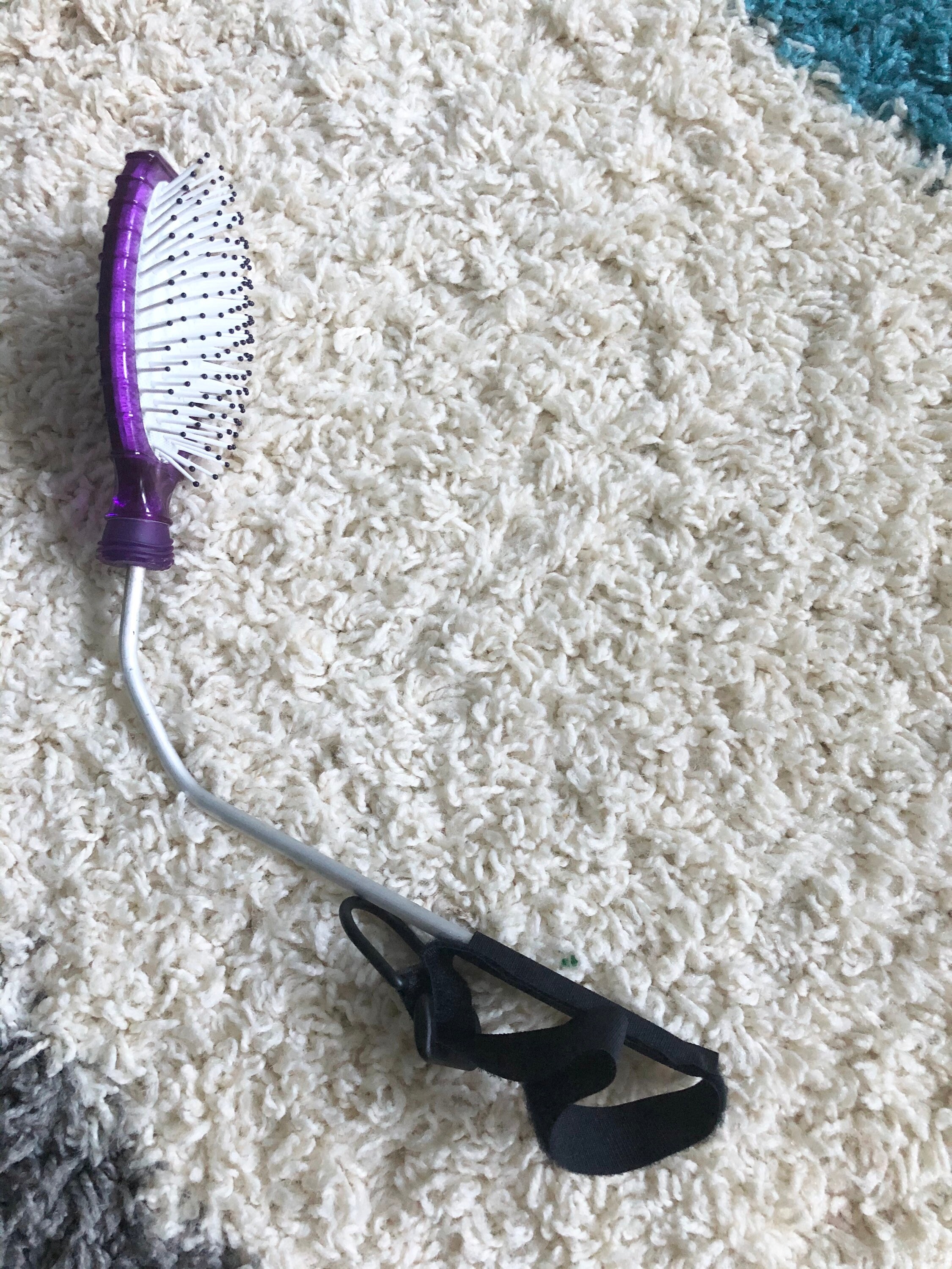 Adaptive Paddle Brush with Velcro hand straps | Etsy Adaptive Paddle Brush with Velcro hand straps | Etsy