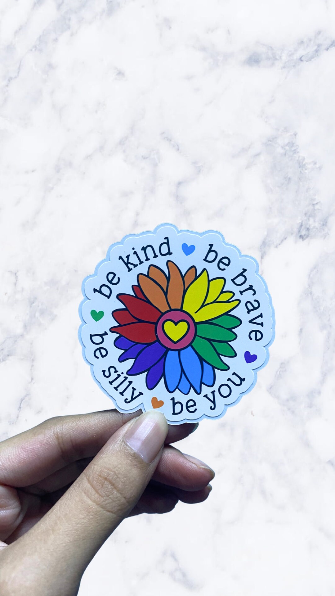 Be Brave Be Silly Be Kind Be You Sticker Die Cut Sticker - Etsy