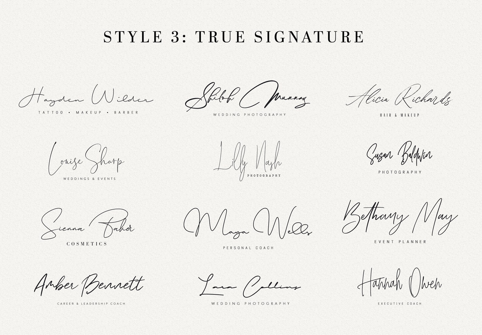 Custom Signature Logo Blog Signature Digital Signature Name | Etsy