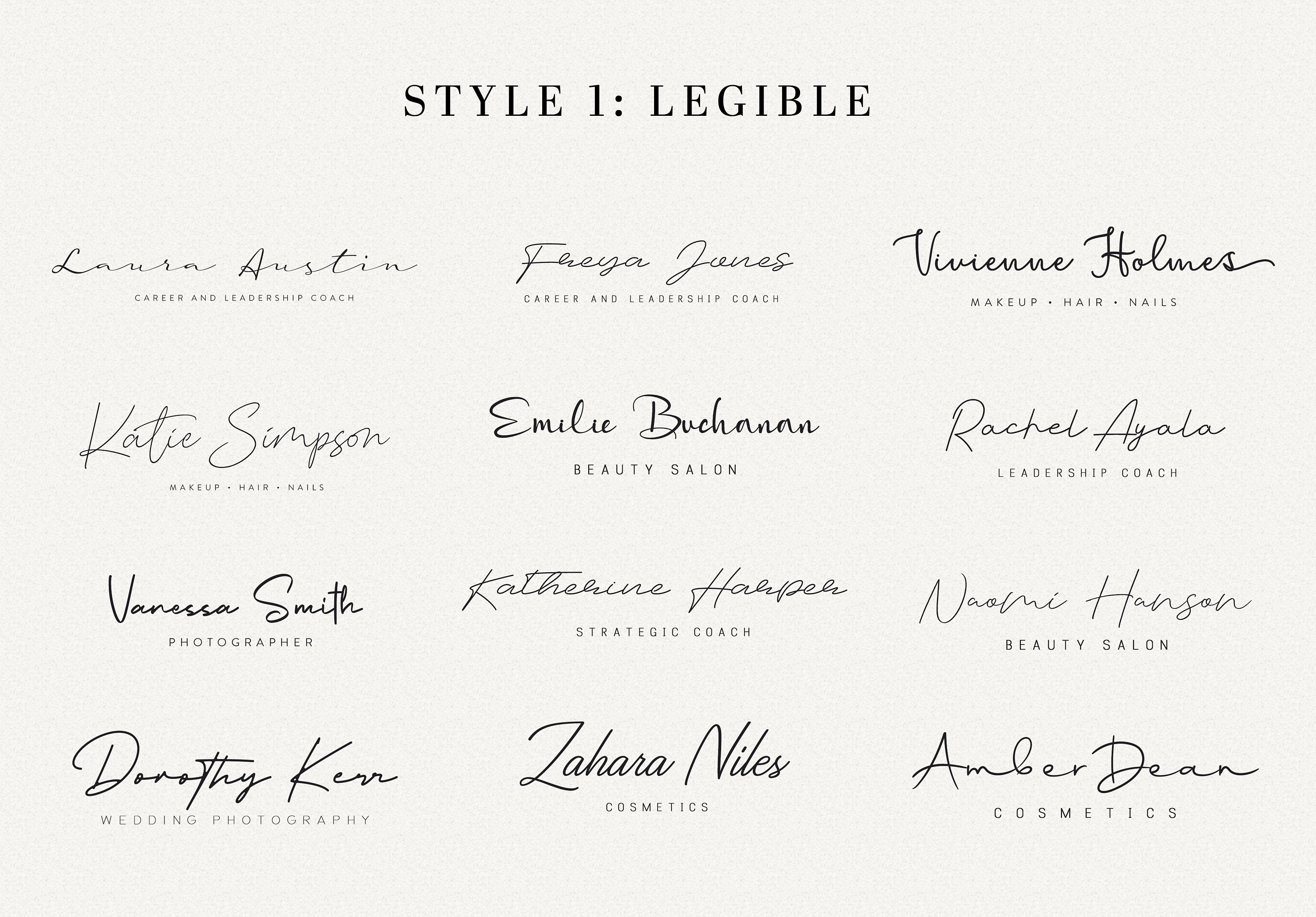 Custom Signature Logo Blog Signature Digital Signature Name - Etsy