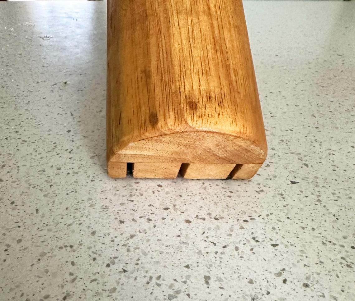 Vintage Debenhams Wooden Knife Block - Etsy