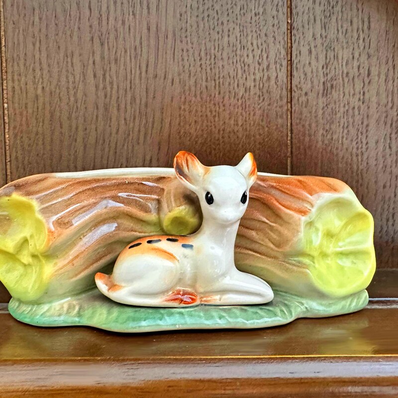 Vintage Deer Bud Vase - Etsy UK