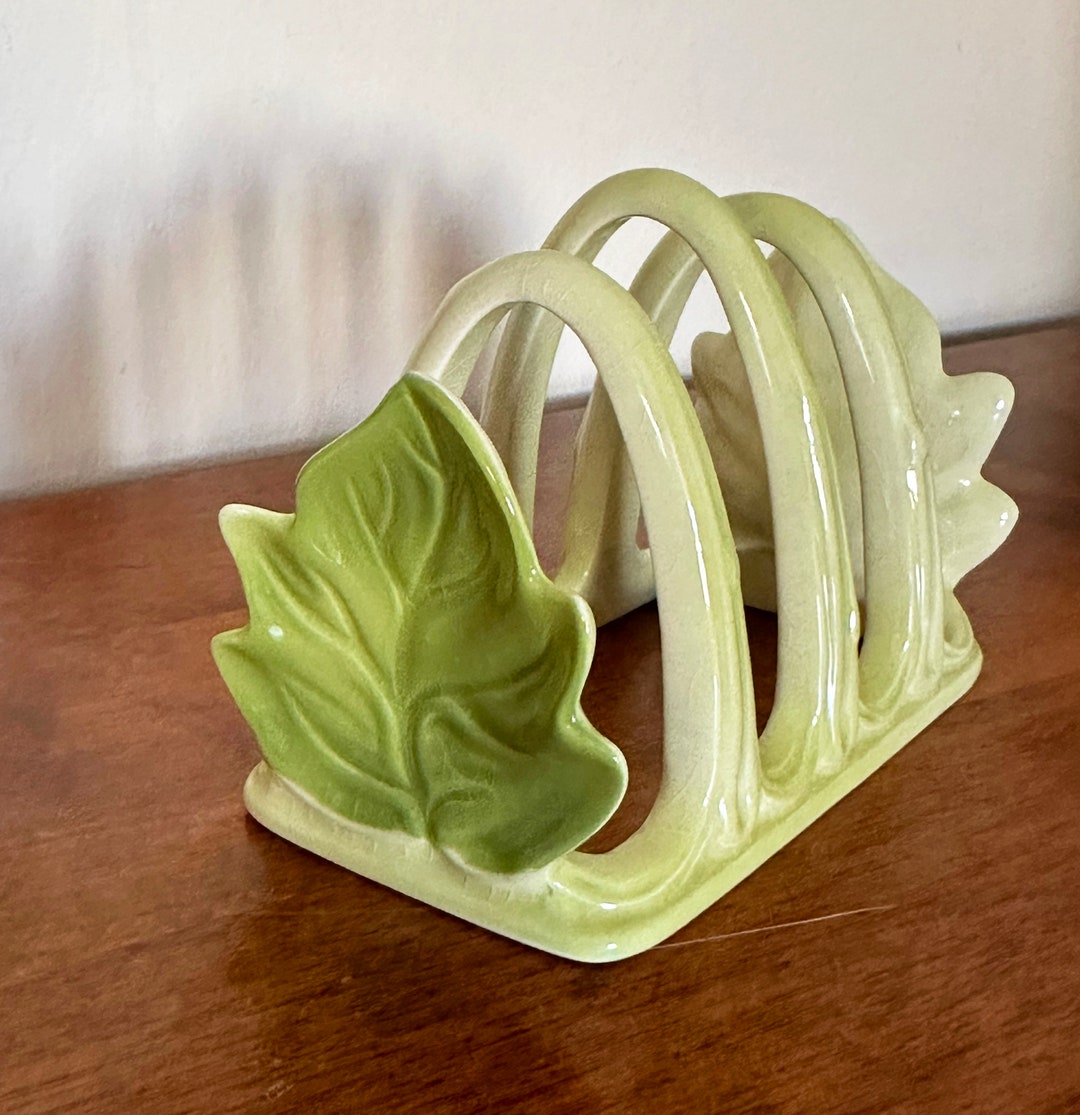 Carlton Ware Art Deco Green Ivy Toast Rack - Etsy