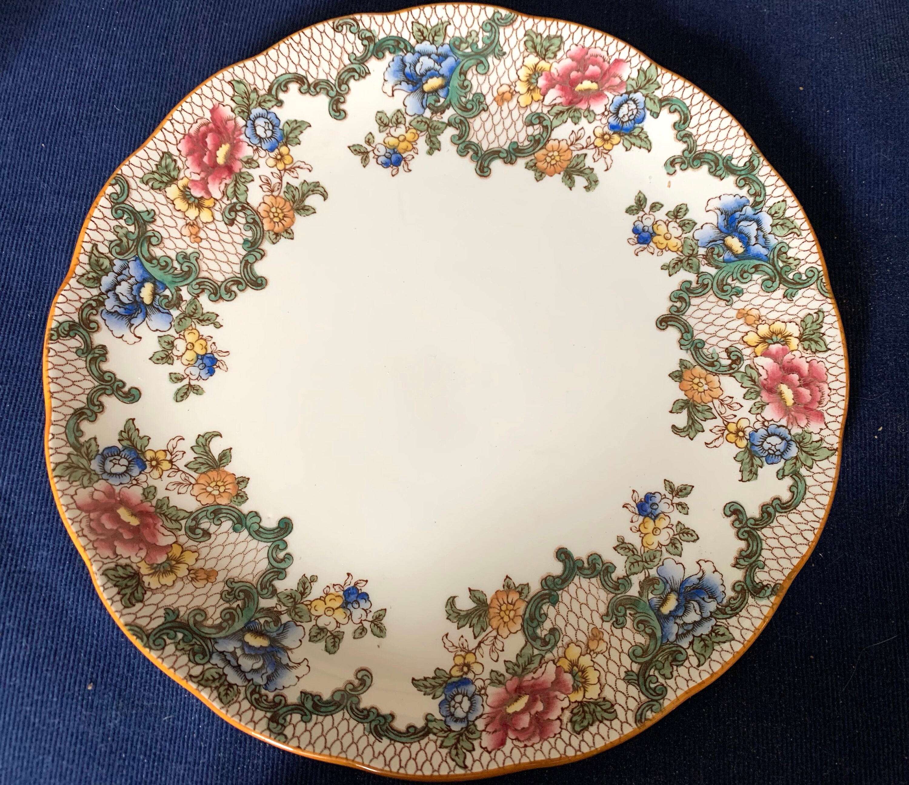 Antique Cauldon Ltd FLORADORA Bone China Plate Stamped With - Etsy