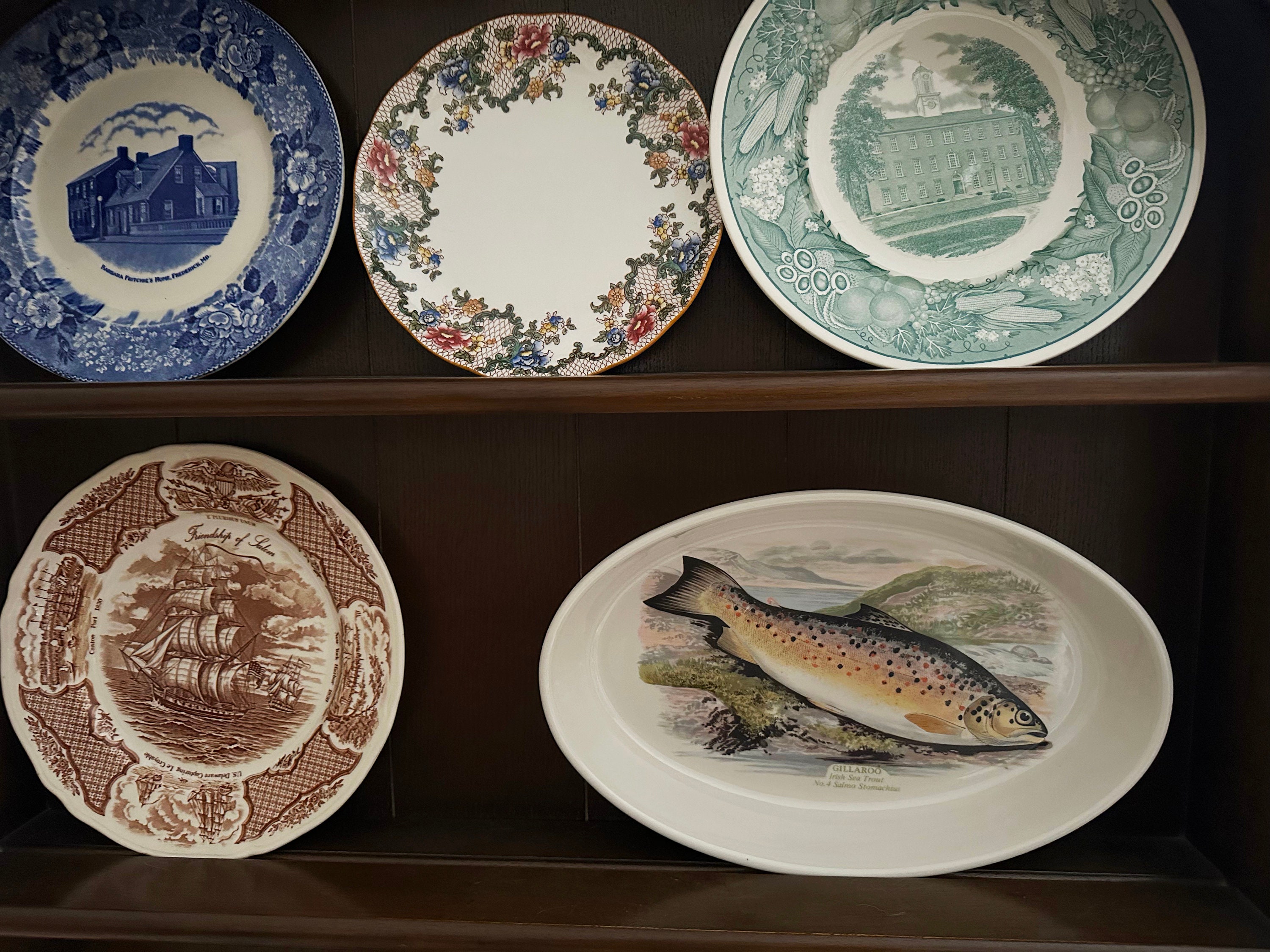 Vintage Portmeirion Compleat Angler Large Casserole / Fish Poacher ...