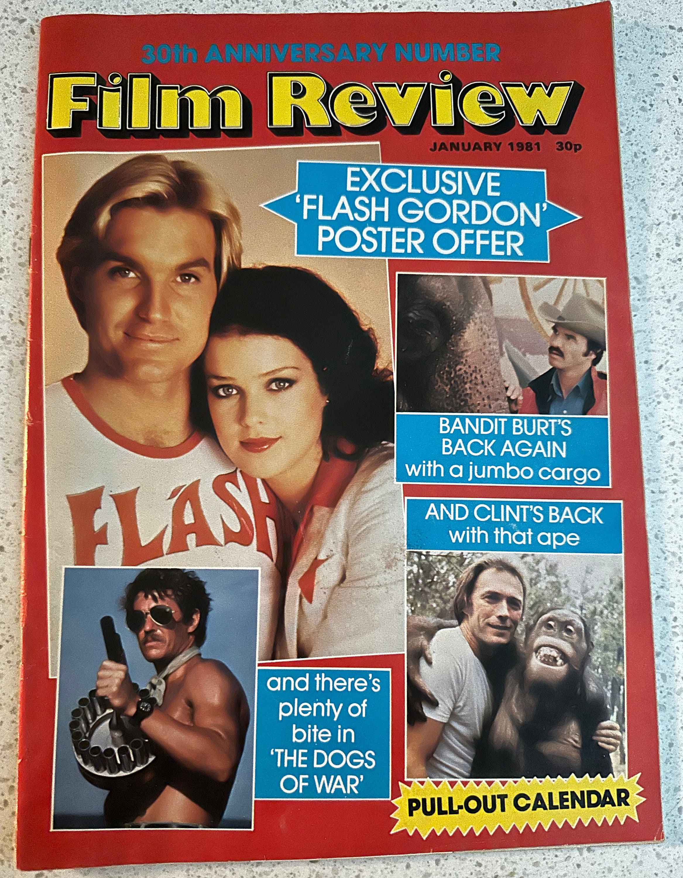 Film Review 30th Anniversary Magazine 1981 - Etsy