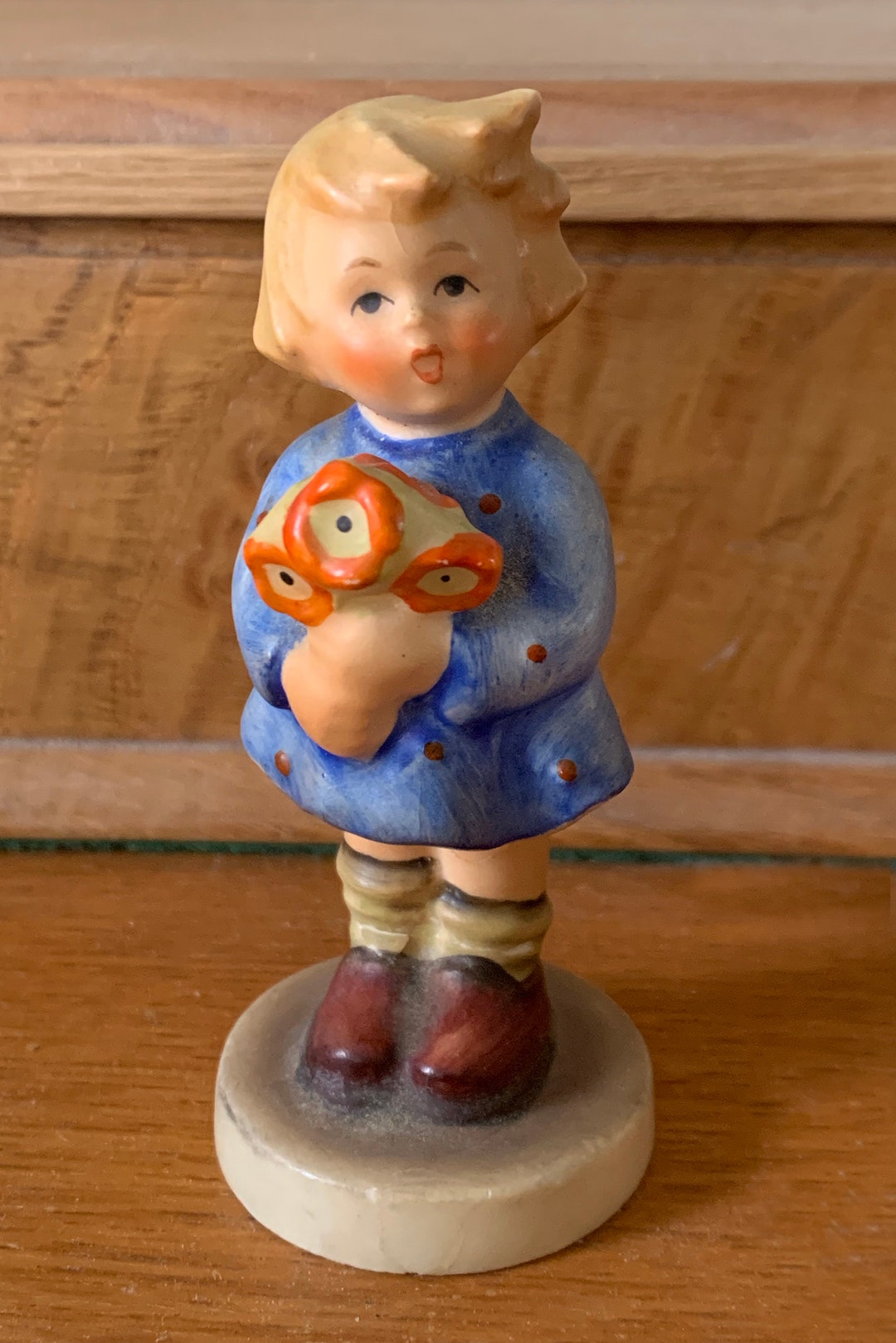 Hummel Girl With Flowers 1967 No 239A W Goebel Made in West Germany - Etsy
