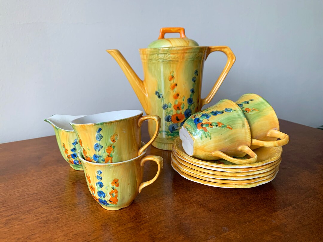 Rare J&G Meakin Sol / Johnson Bros Pareek Art Deco Sunshine Pattern ...