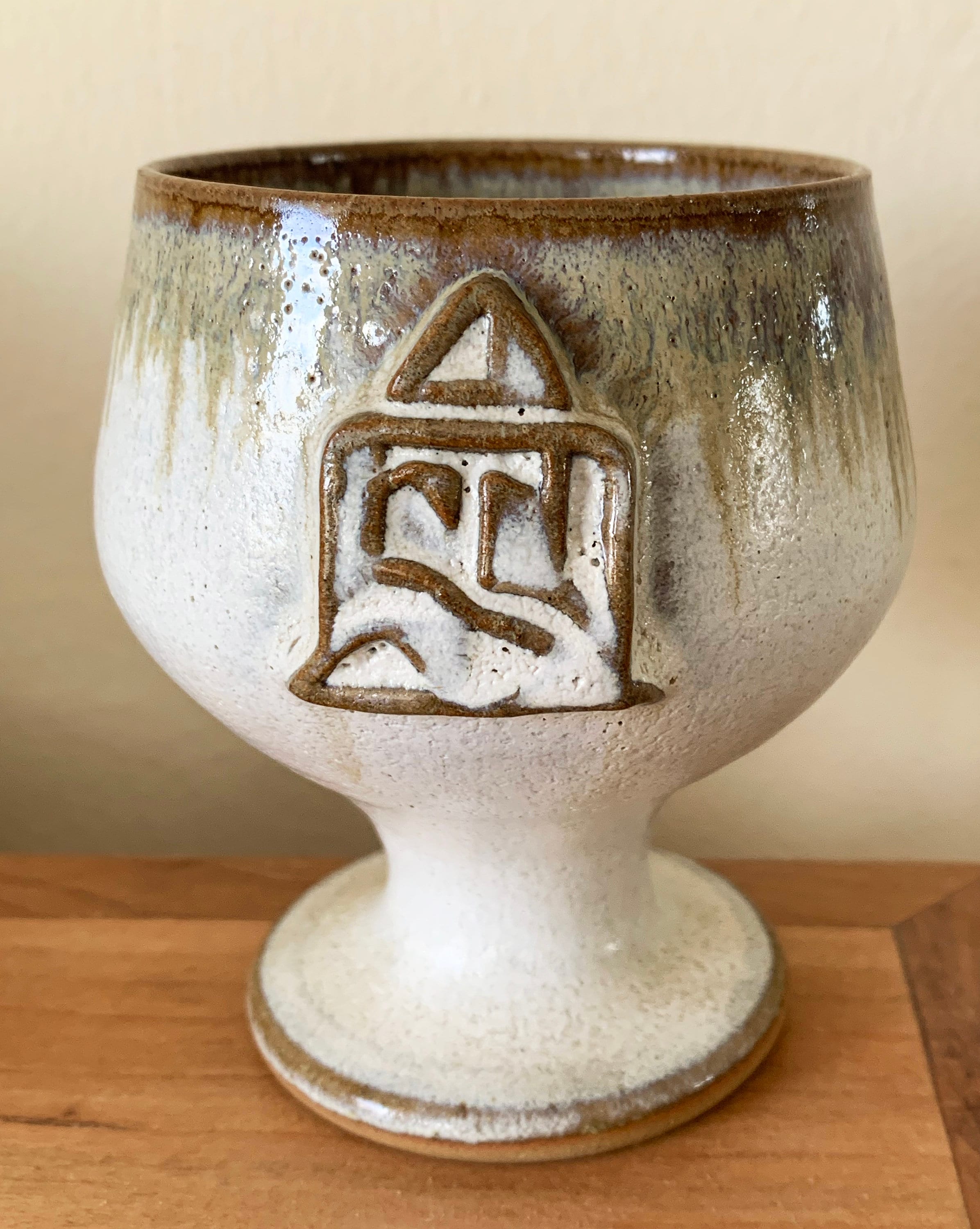 Pair of Jerry Harper Blacktoft Studio Pottery Goblets From Jorvik ...