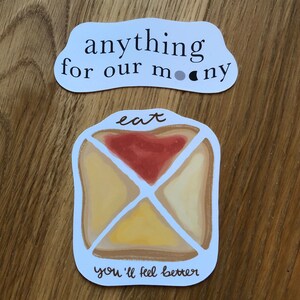 Marauders/ Moony Sticker - Etsy