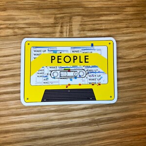 NOACF Cassette Stickers Matt Vinyl - Etsy