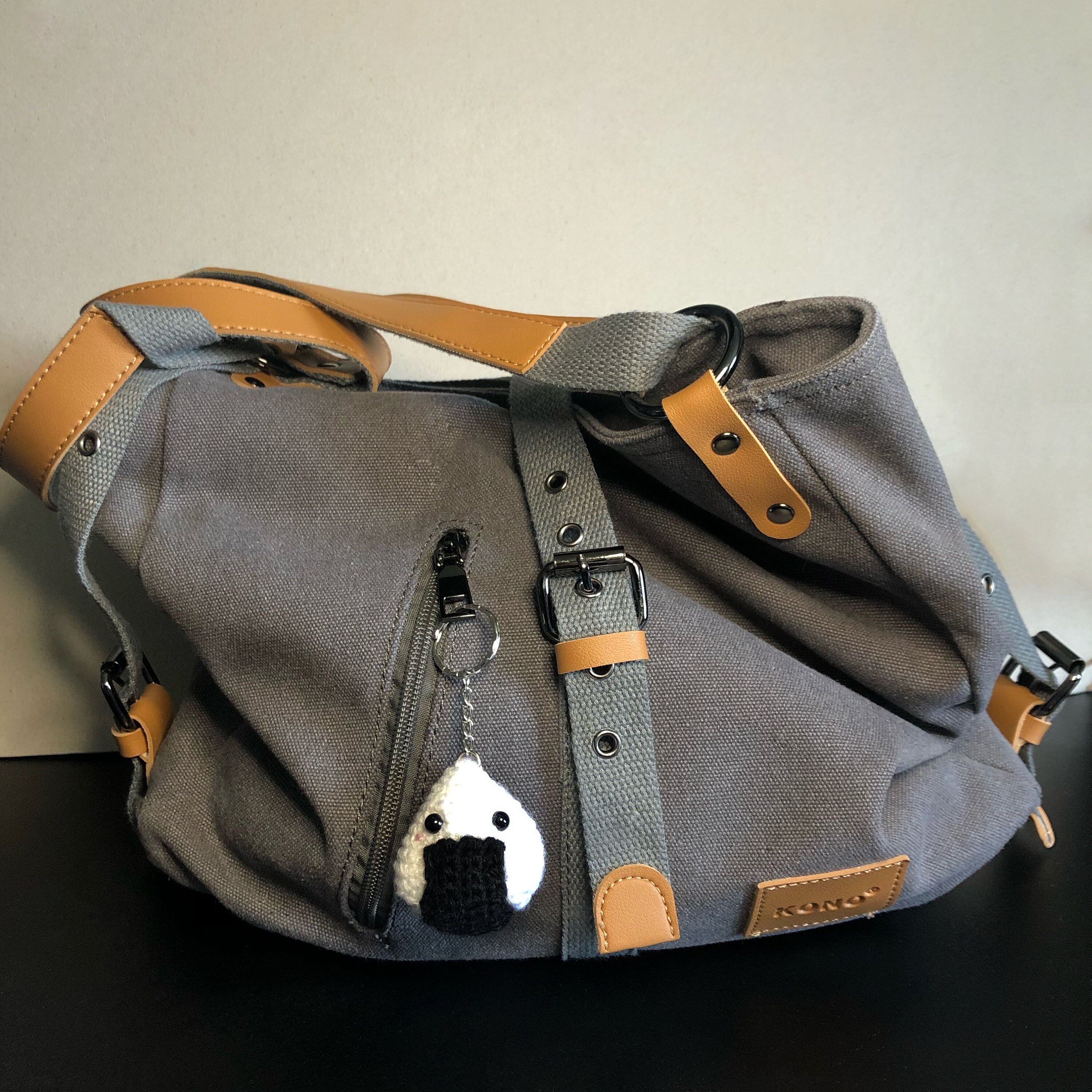 Onigiri Crochet Keyring Keychain Japanese Anime Inspired - Etsy