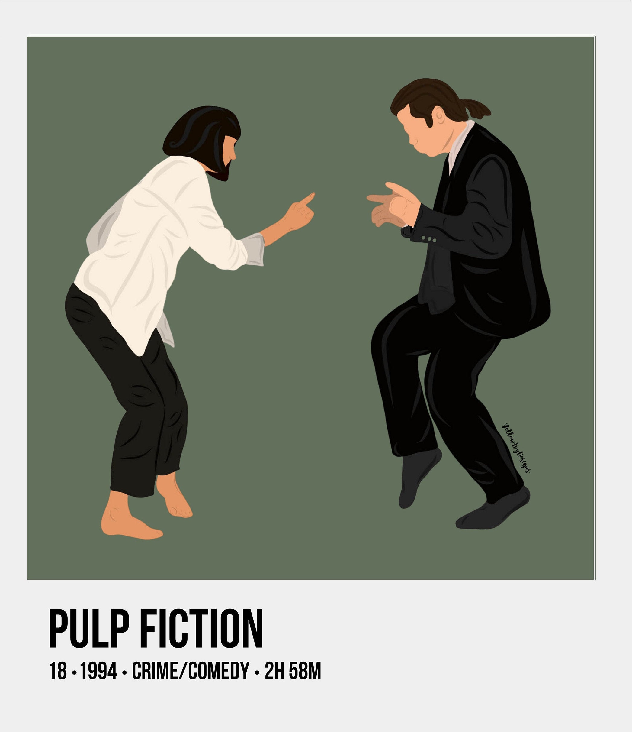 John Travolta Pulp Fiction Dance