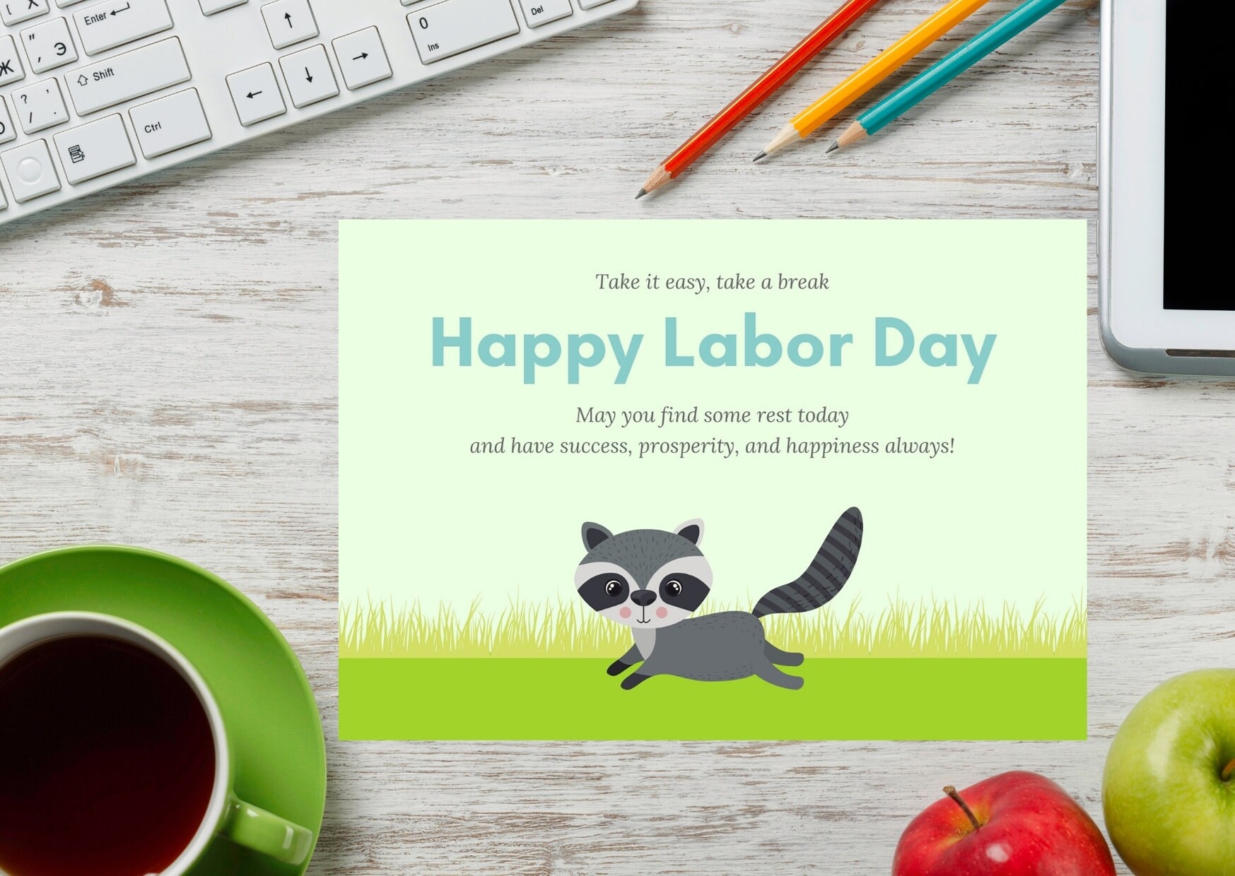 Happy Labor Day Card Limited Edition Card Greeting Card | Etsy