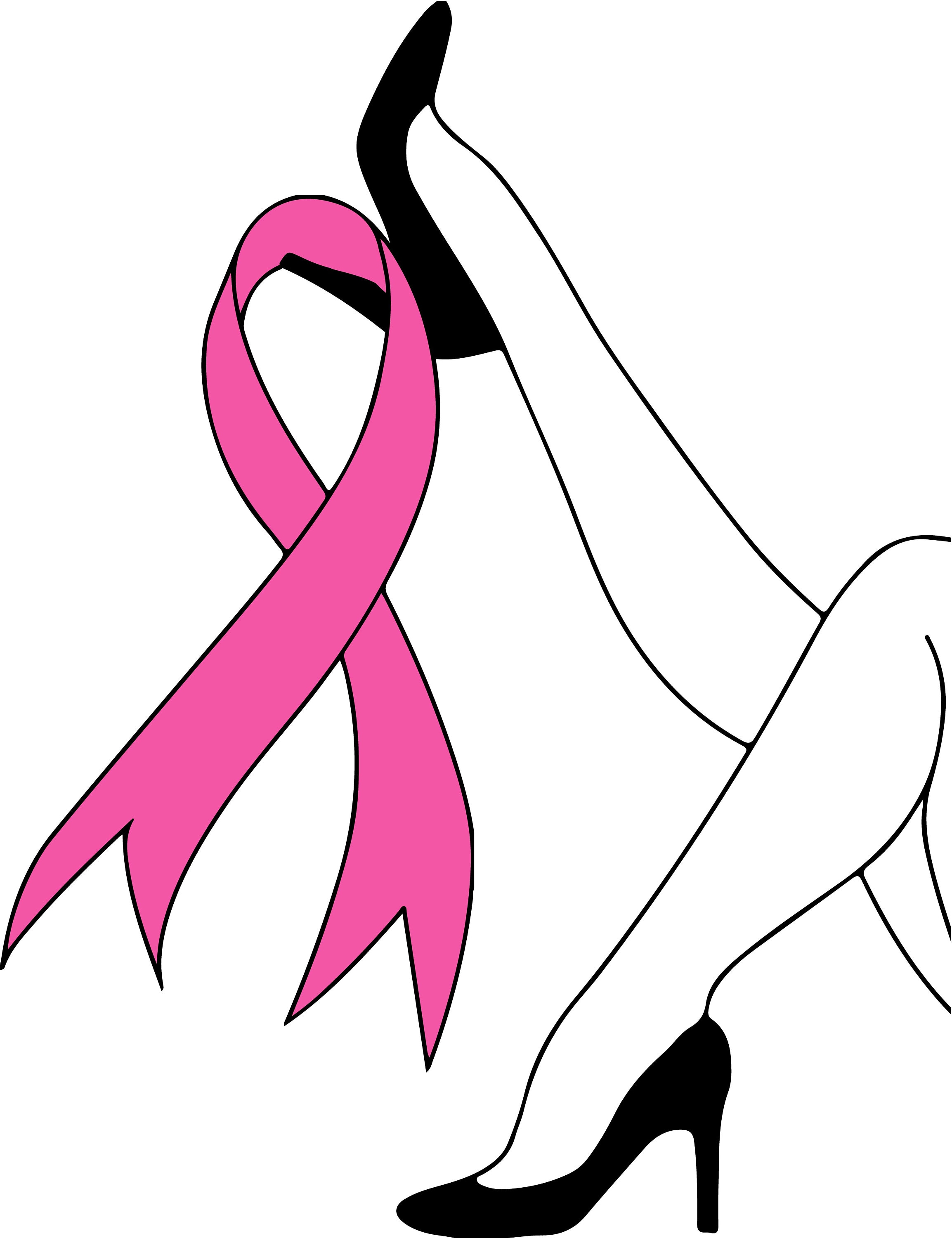 High Heels, Pink Ribbon Svg, Queen Clipart African American Pink High ...