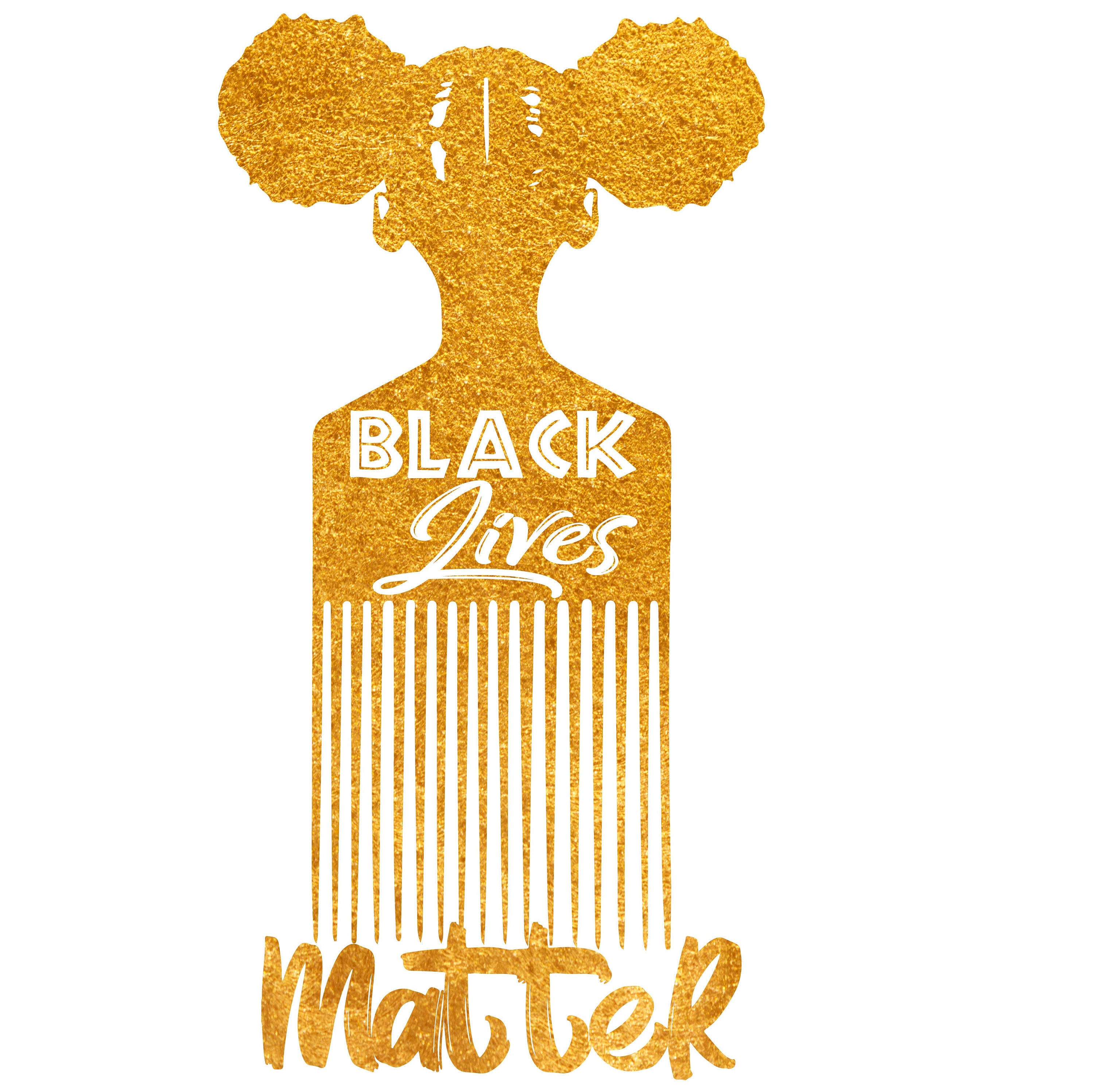 African American Clipart, Afro Comb Svg, Afro Comb, BLM Svg, Svg Files ...