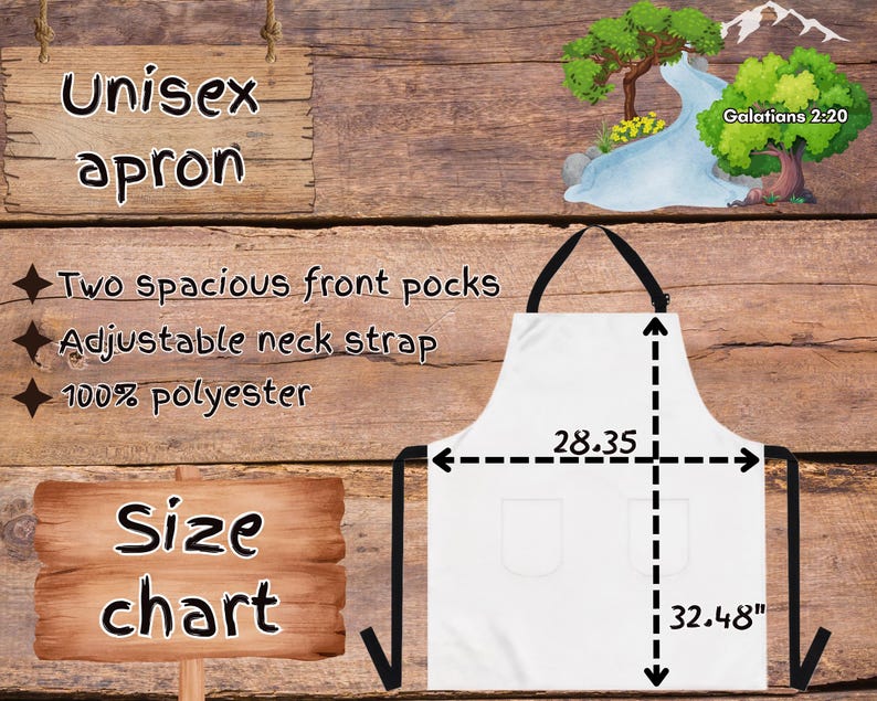 Personalized Apron With Chef Hat, Personalized Kitchen Apron for Men ...