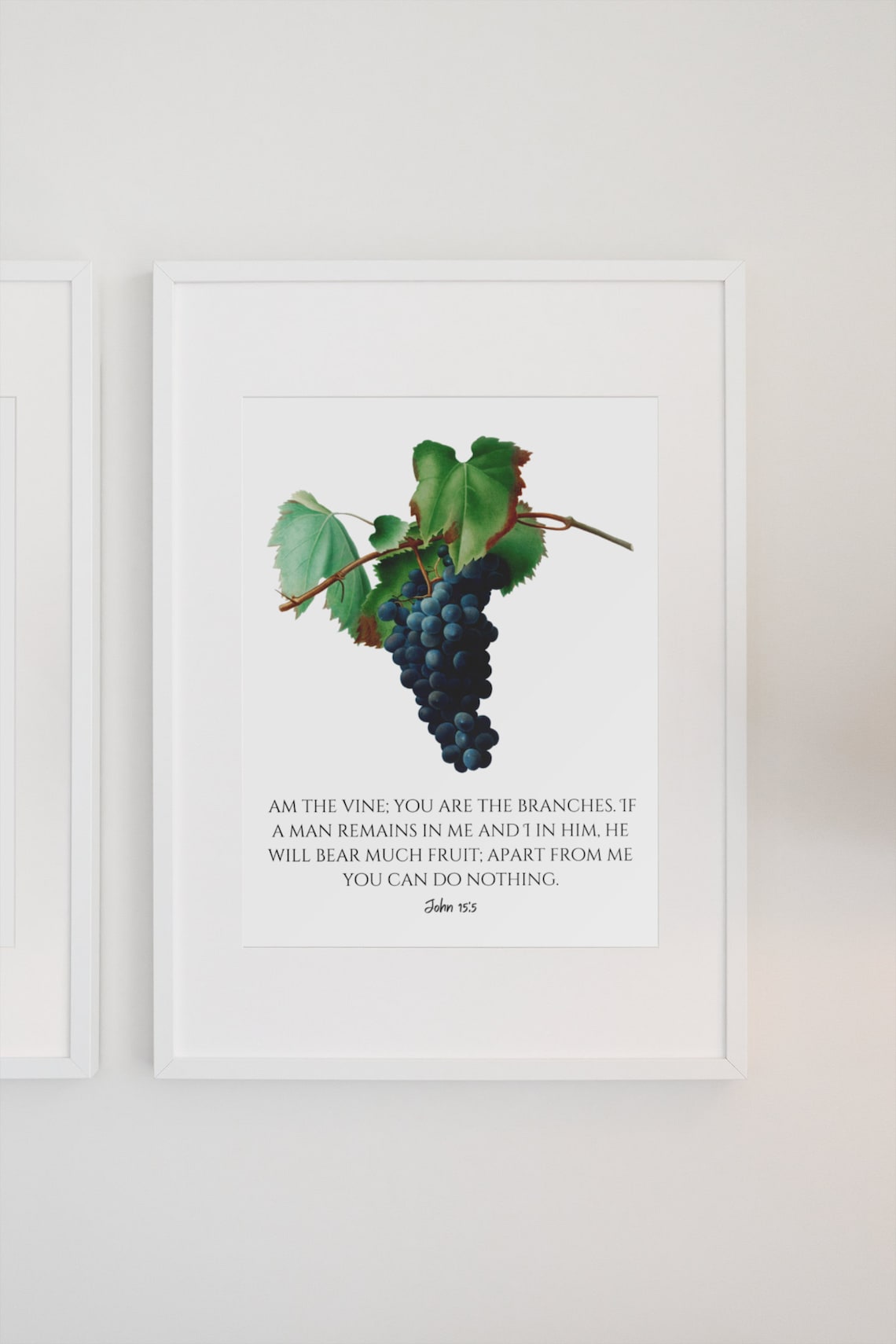 Fruit of the Vine Scripture Art Print: John 15 (digital Download) - Etsy