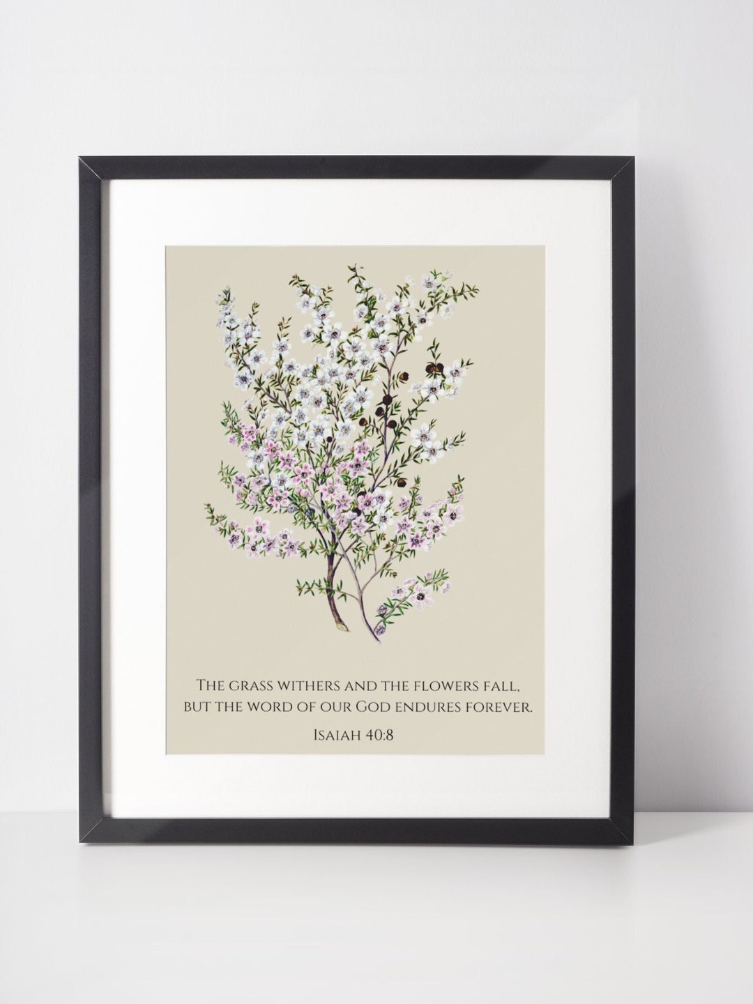 The Word of God Endures Forever Wall Decor for Christian Bible ...