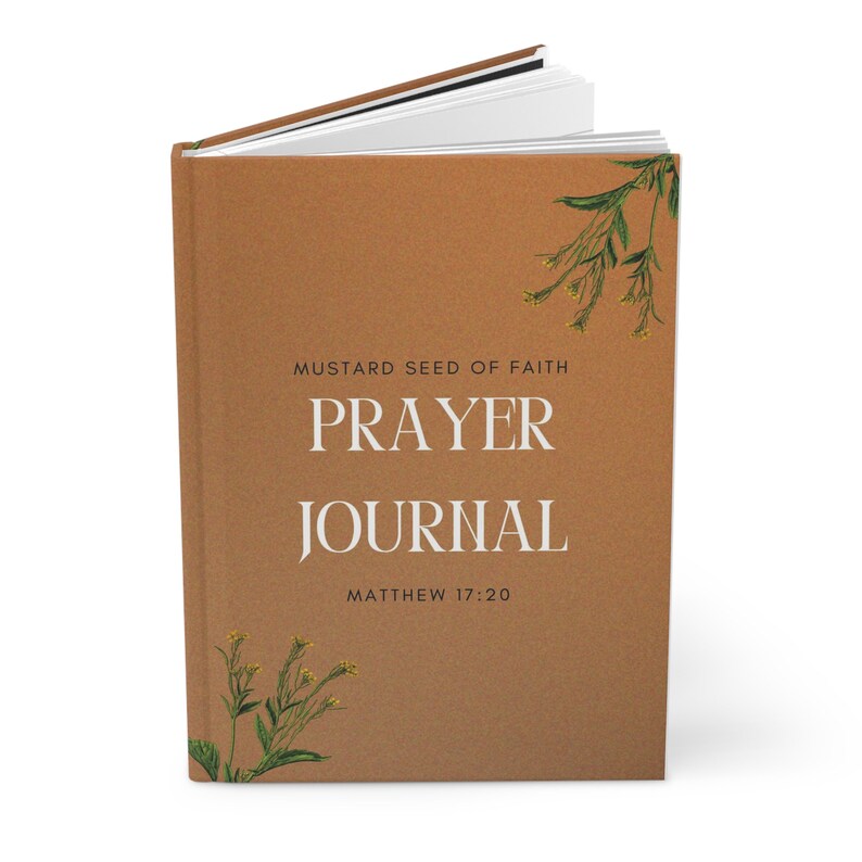 Mustard Seed Faith Prayer Journal: Positive Affirmations, Baptism Gift ...