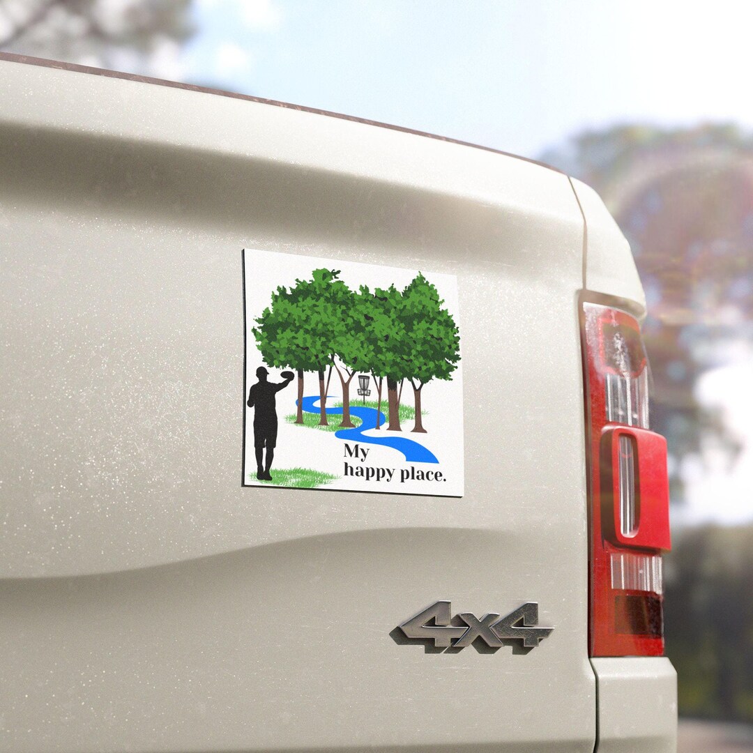 Disc Golf Bumper Sticker Magnet Gift for Boyfriend Birthday Gift Disc ...