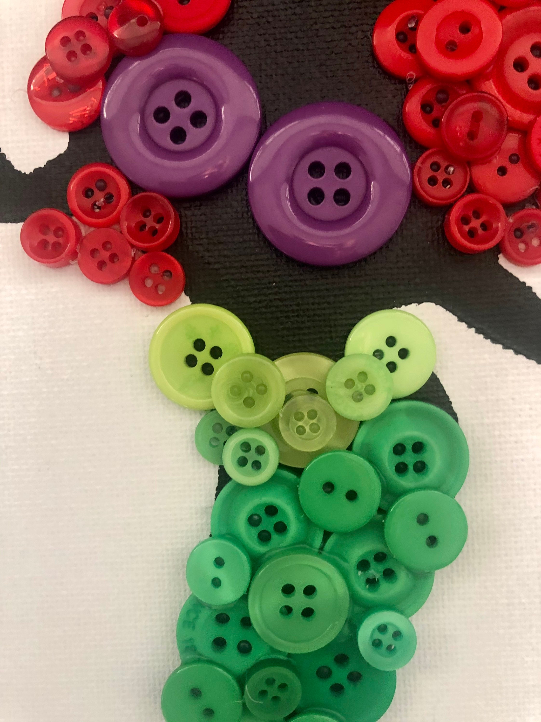 Ariel Button Art | Etsy