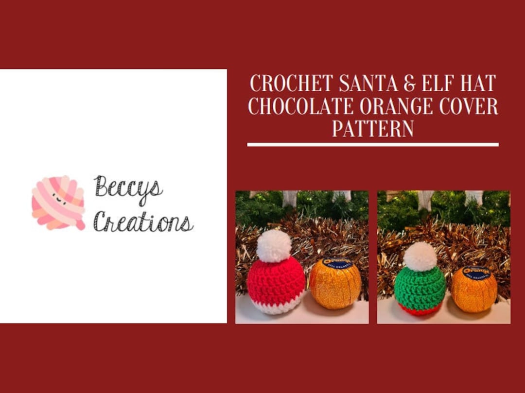 Crochet Pattern / Festive Terry's Chocolate Orange Covers / Instant PDF ...