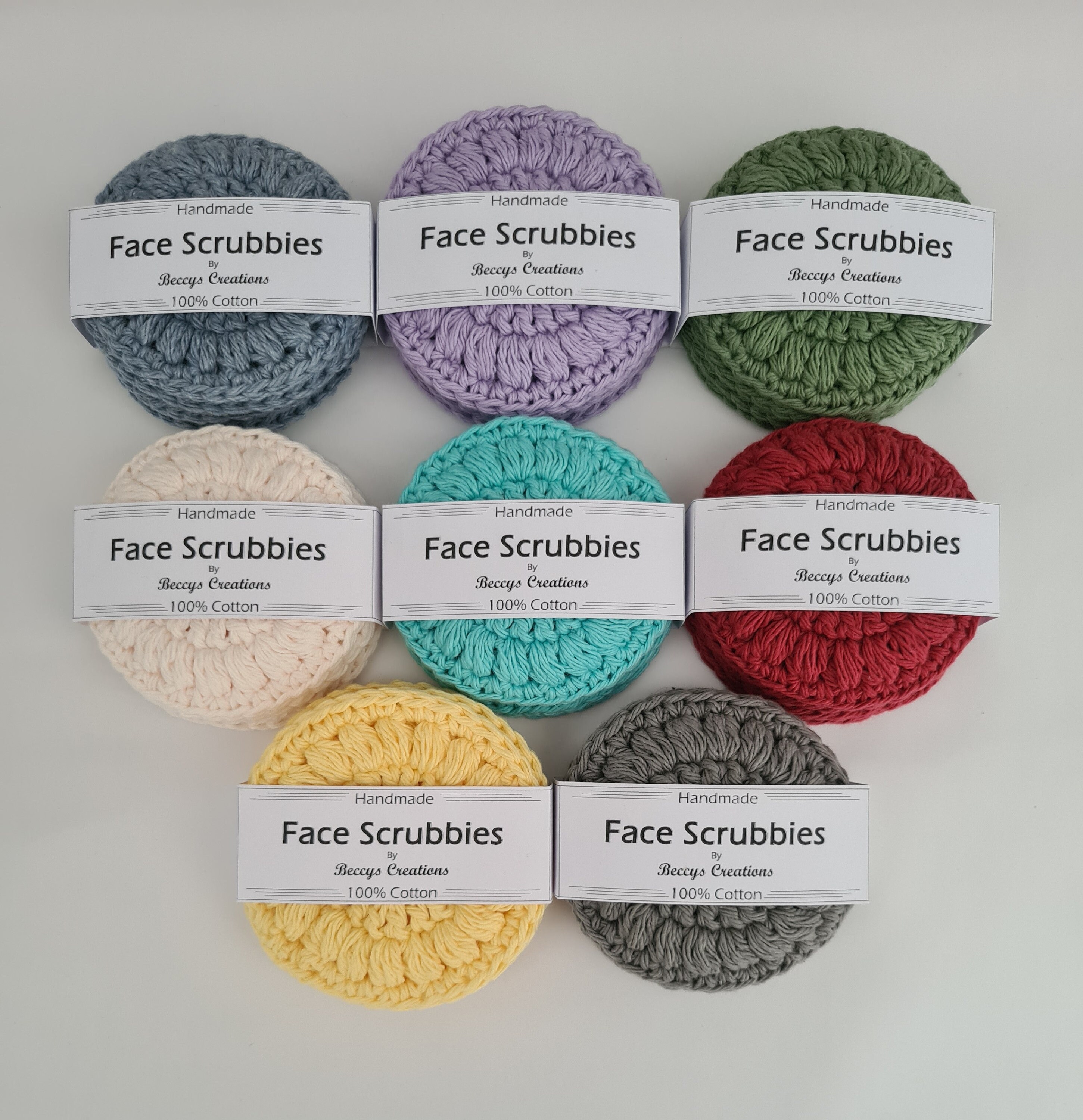 Crochet Pattern / Face Scrubbies / Instant PDF Download - Etsy