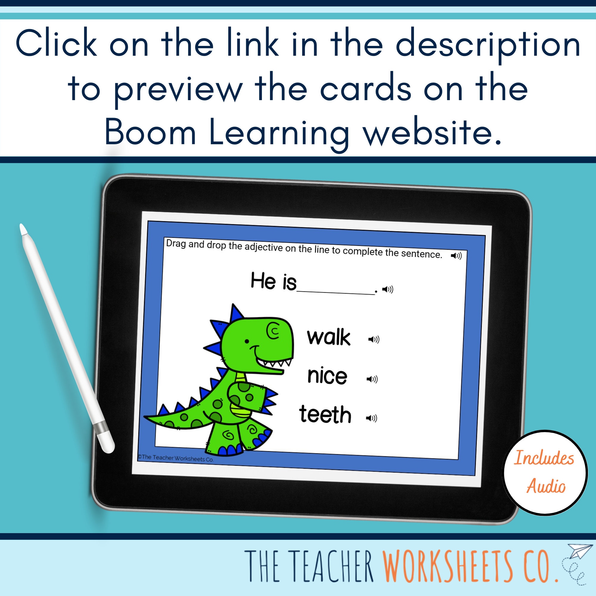 Adjective Boom Cards - Etsy