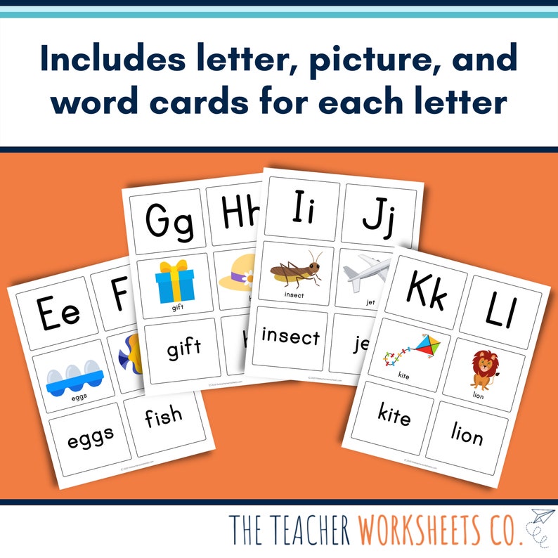 Letter-sound Matching Game - Etsy