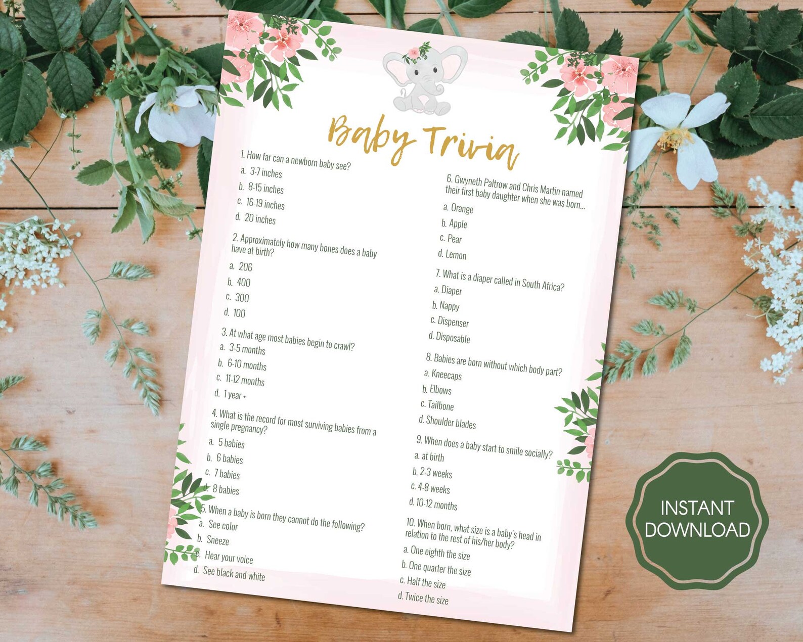 Virtual Baby Shower Games Bundle, Virtual Baby Shower Games, Zoom Baby ...