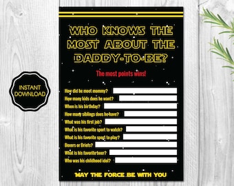 Who Knows Daddy Best Game How Well Do You Know the Daddy - Etsy