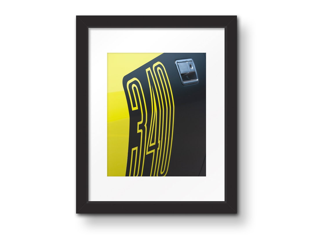 71 340 Cuda - 8x10 Frame Ready Print, Garage Decor, Gift for Car Guy ...