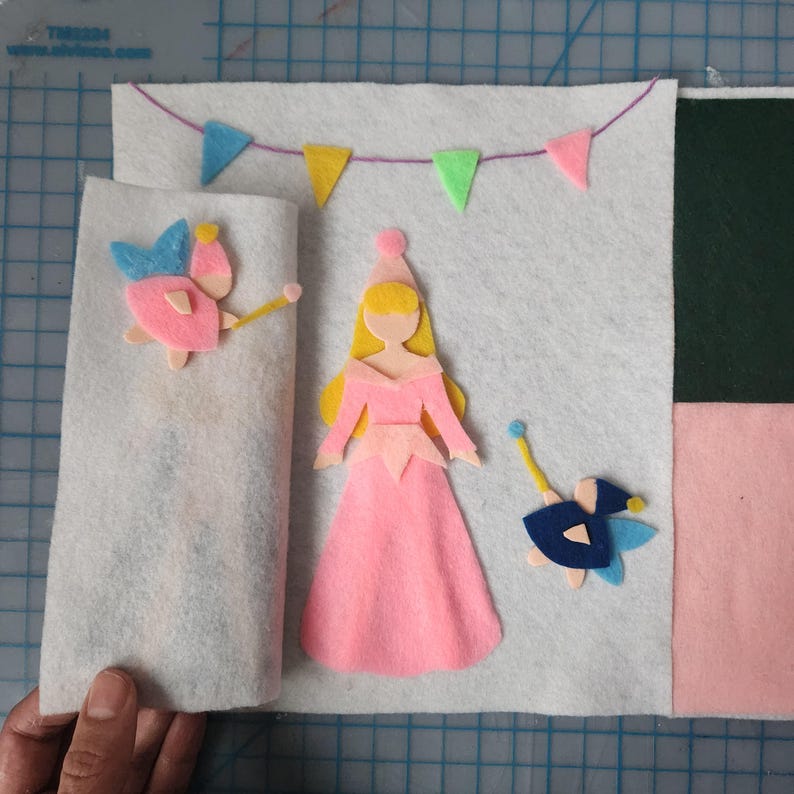 PATTERN: "best Friends" + "birthday Party" Felt Book Add-on Pages - Etsy