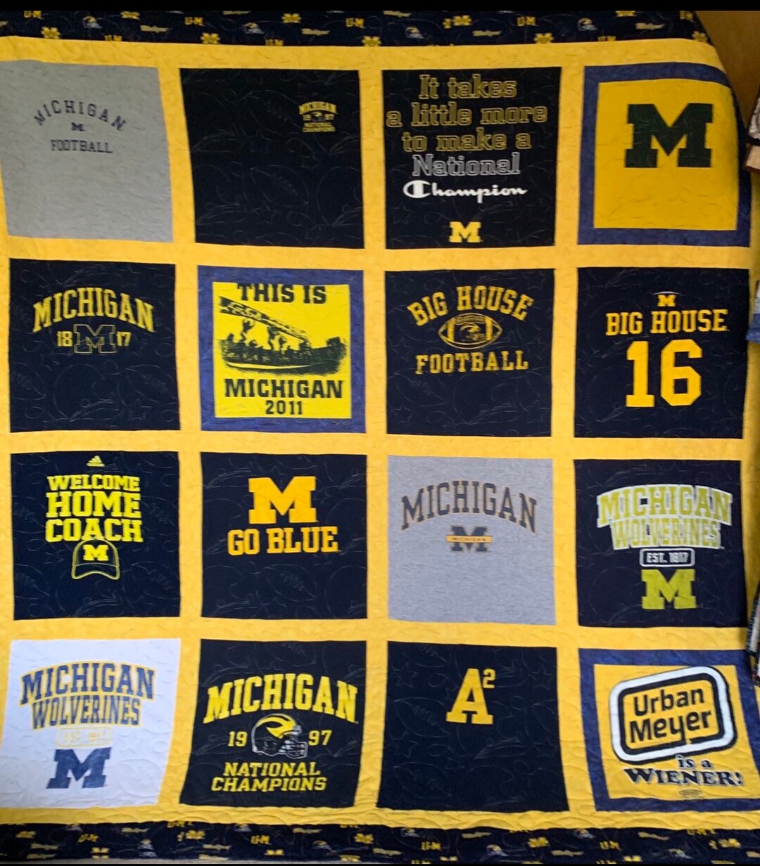 Custom T-shirt Quilts Made to Order! - Etsy