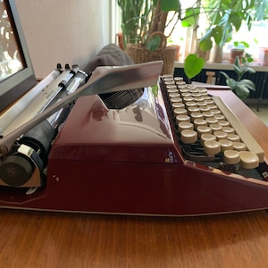 Midcentury Typewriter Adler Tippa S - Etsy