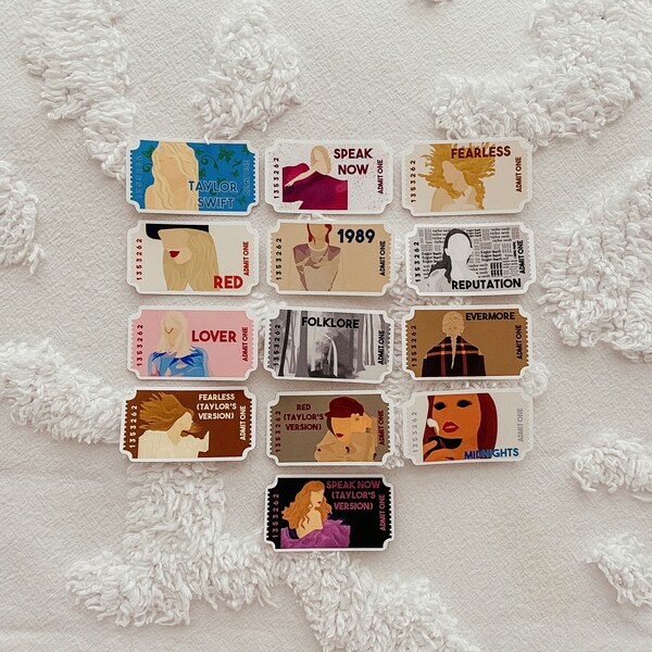 Ticket Stub Album - Etsy