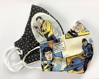 Star Trek Face Mask | Etsy
