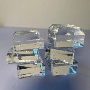 Floating Fake Ice Cubes Photography Props Reusable Ice - Etsy