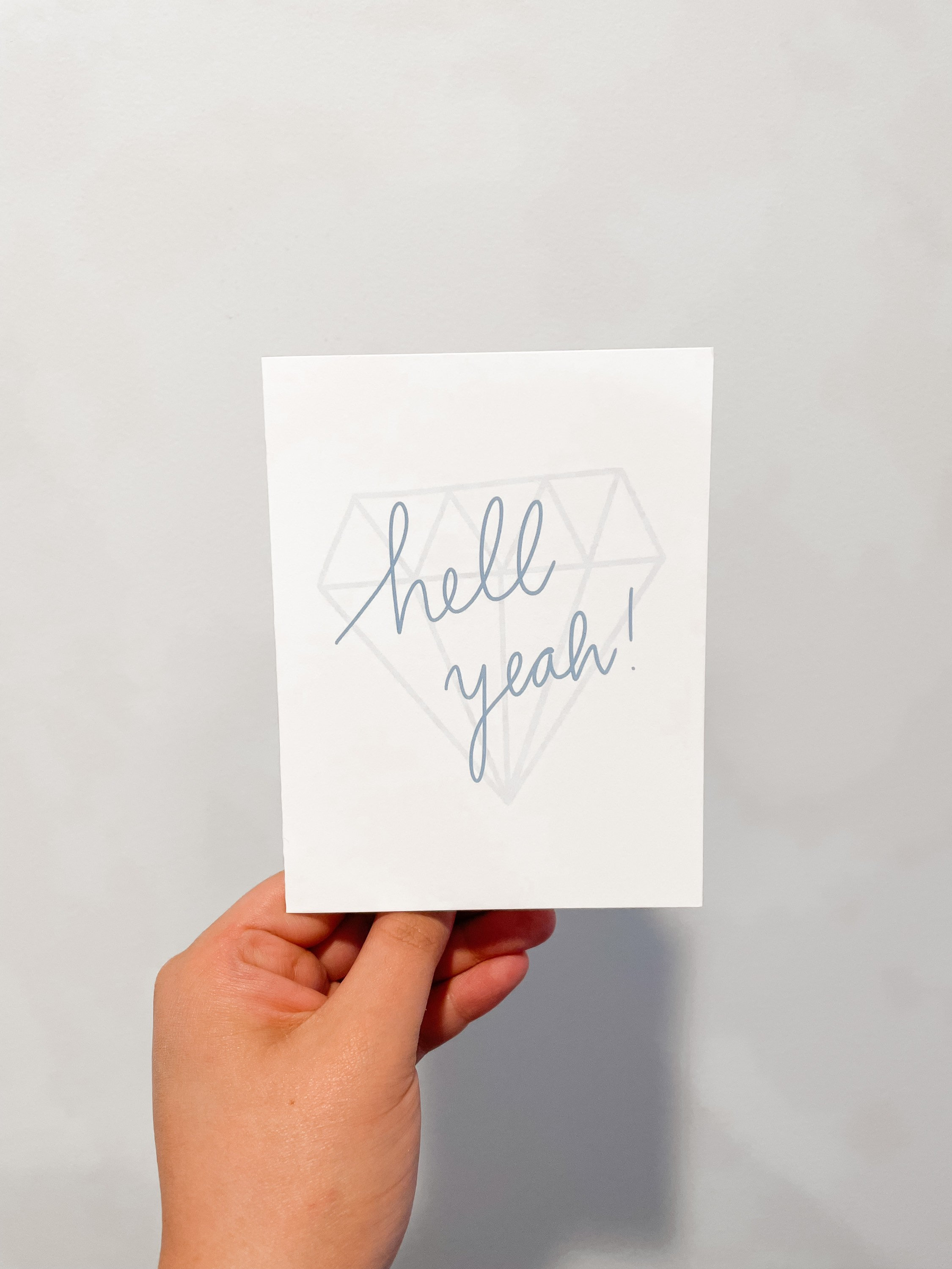 Hell Yeah! Congratulations Card for Wedding, Engagement, Elopement - Etsy