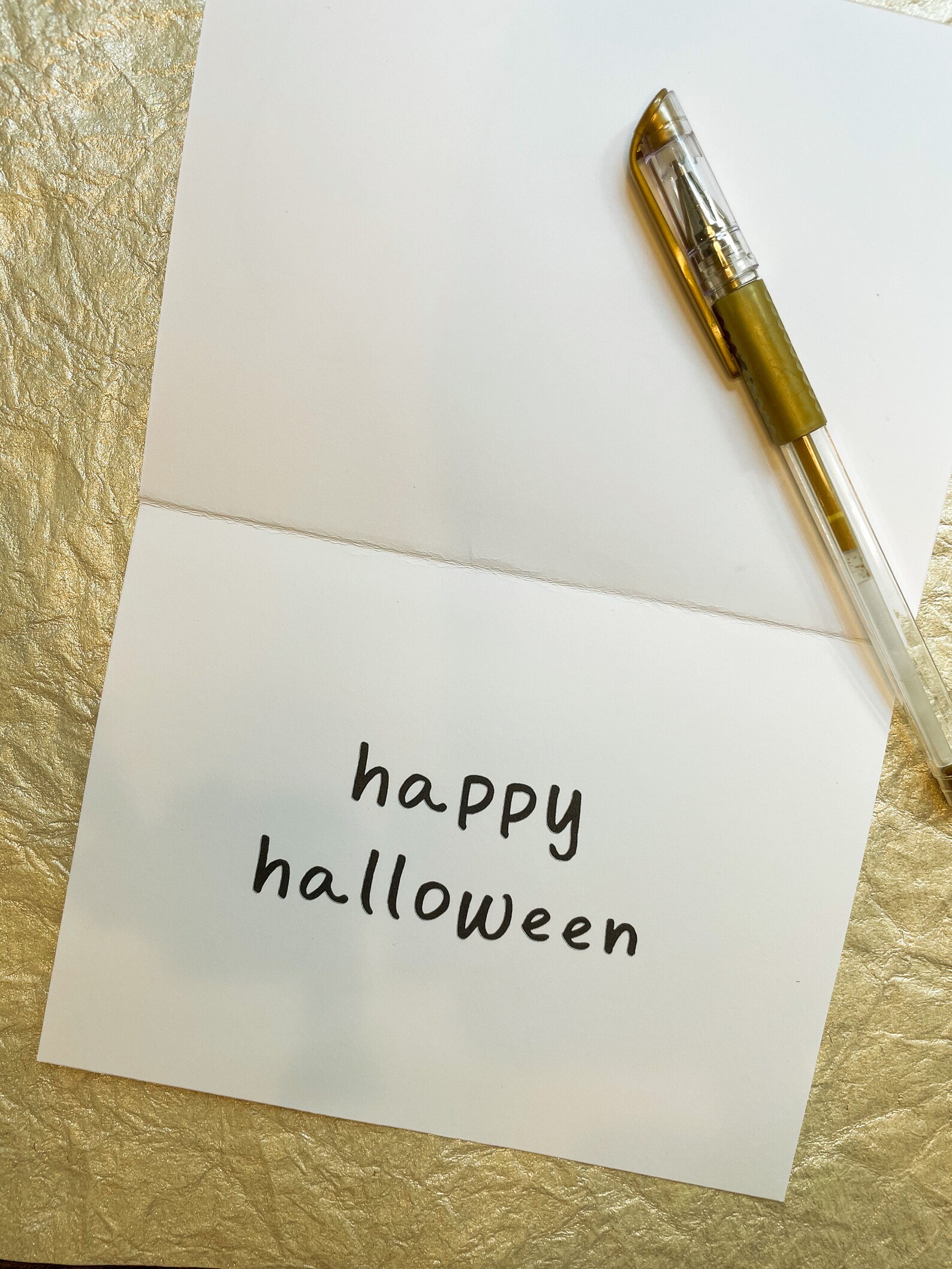 PRINTABLE Cute Ghost Halloween Card - Instant Download - Etsy