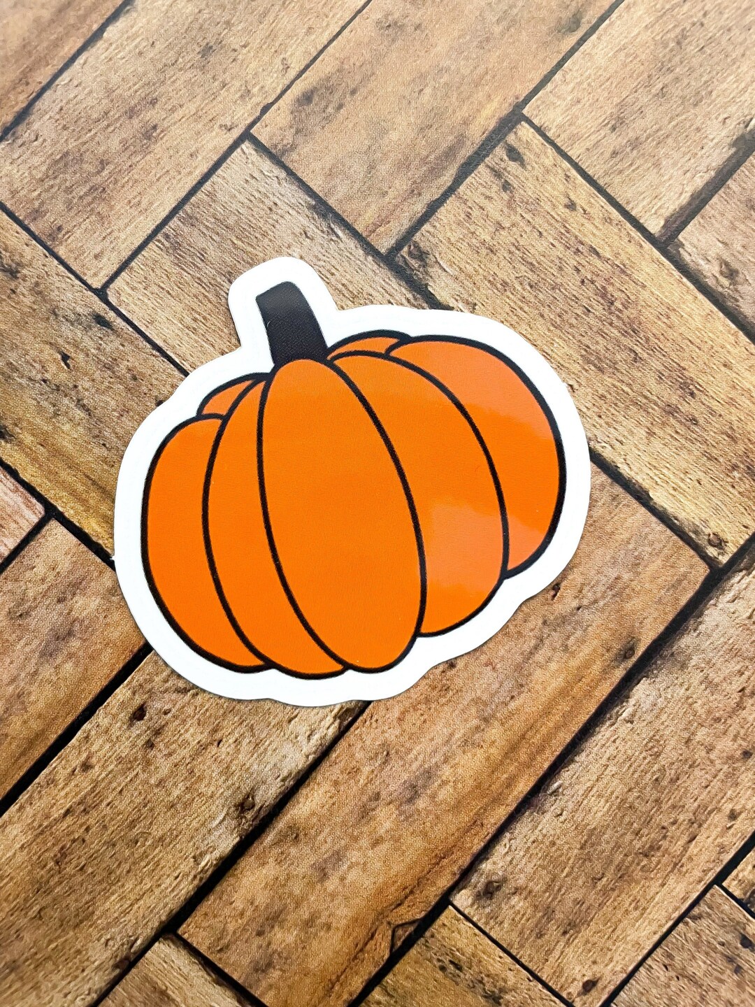 Waterproof Pumpkin Sticker - Etsy