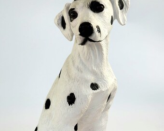 Ceramic Dalmatian Statue - Etsy