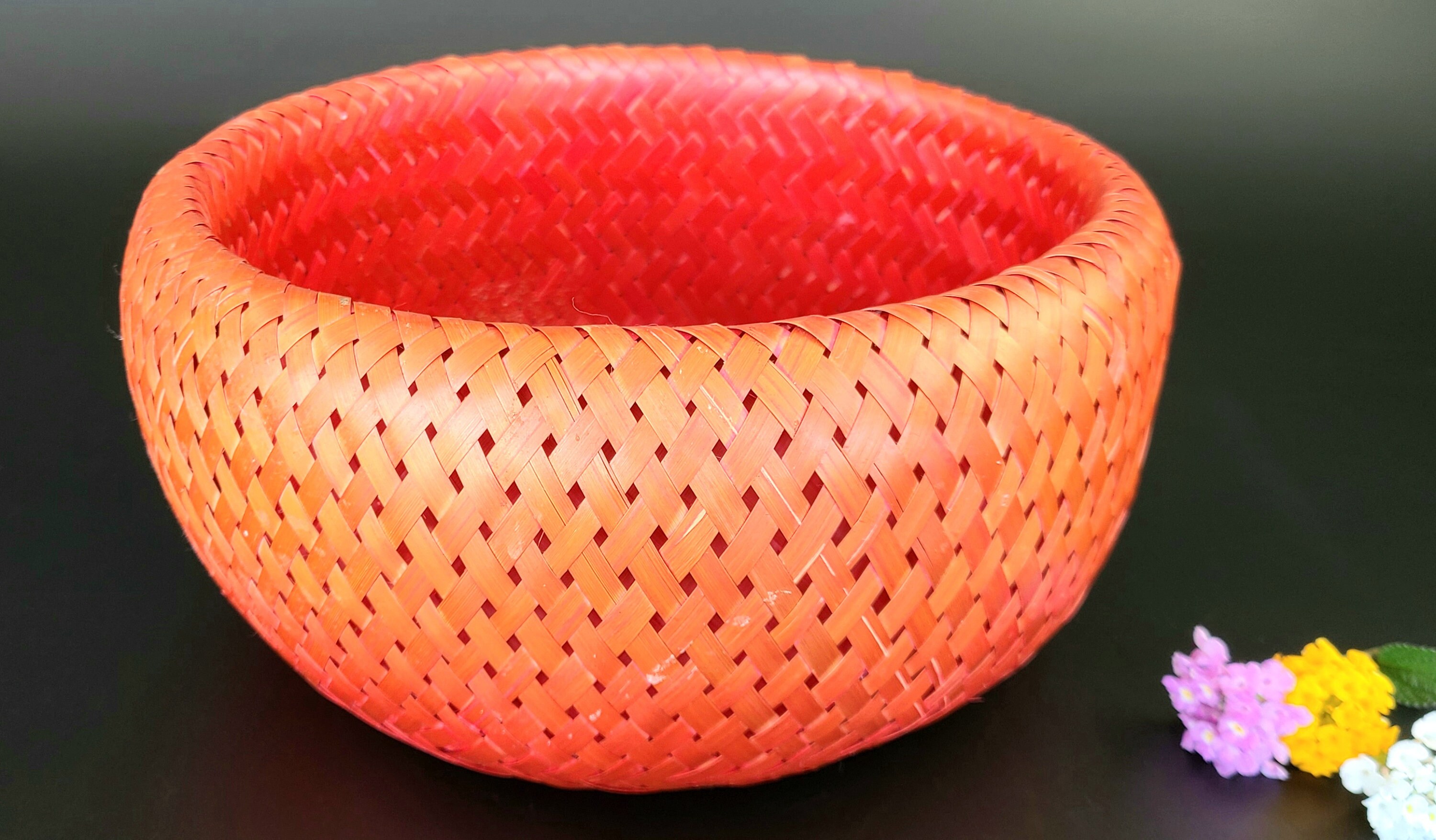 Antique 1880's Bright Red/ Orange Japanese Meiji - Etsy